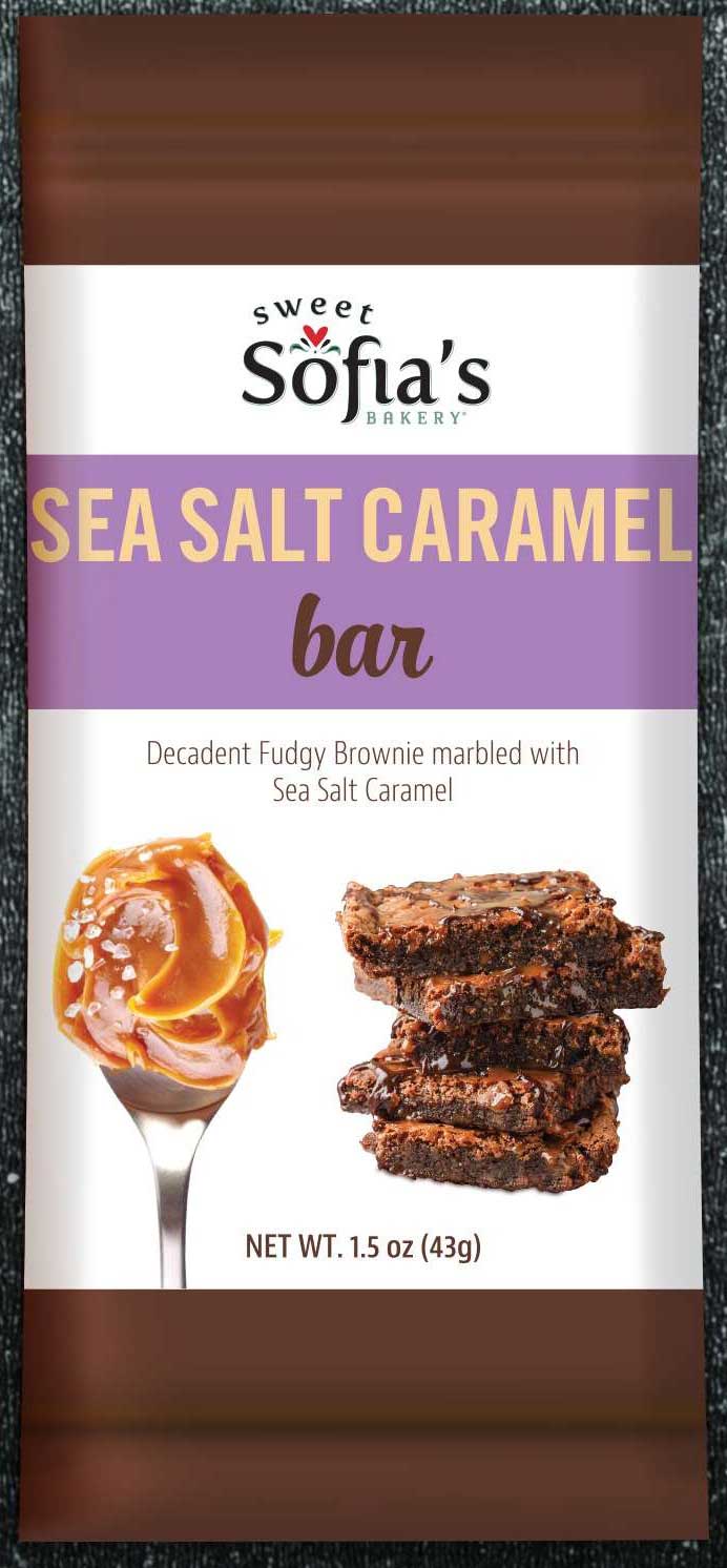Love and Quiches Sea Salt Caramel Bar Case | FoodServiceDirect