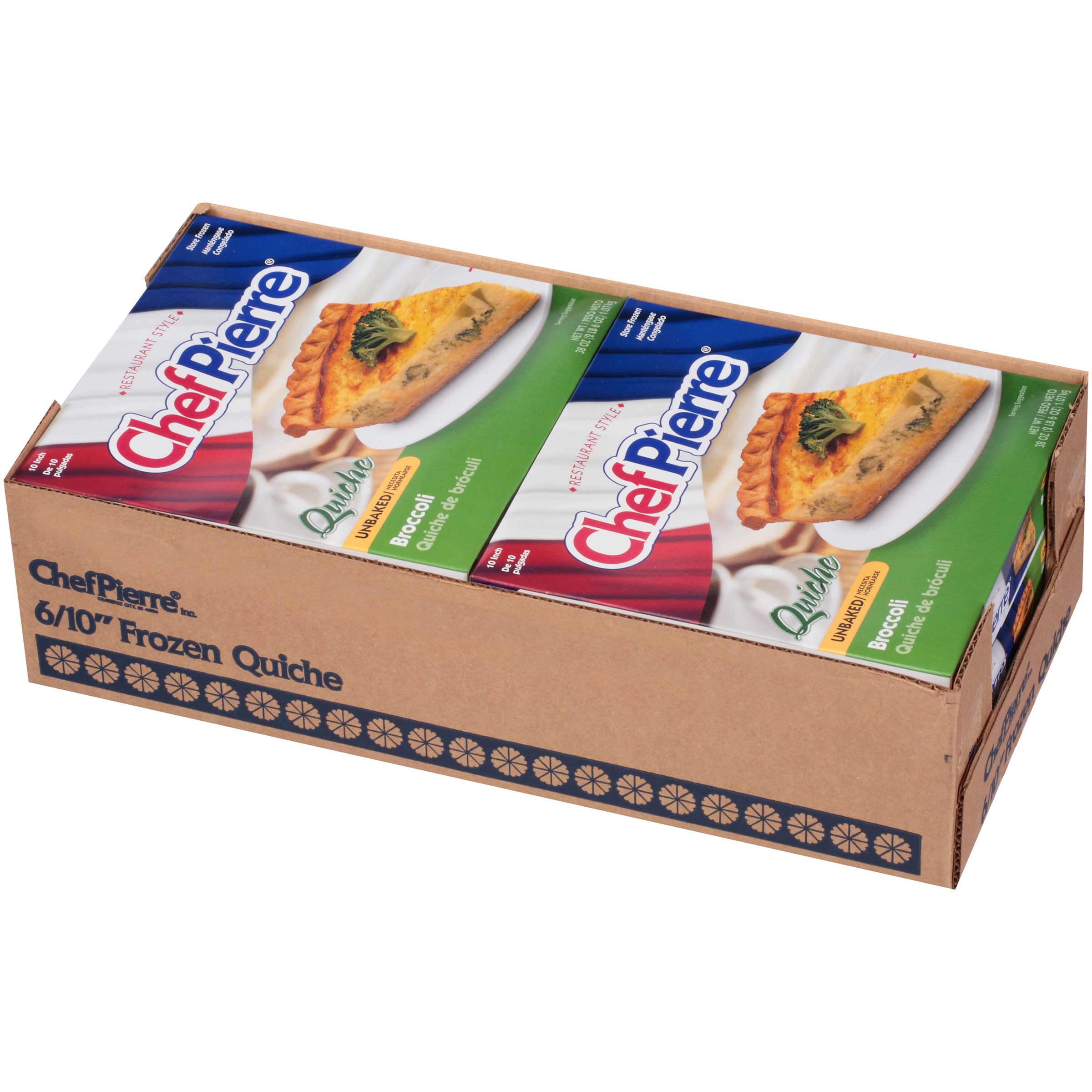 Sara Lee Chef Pierre Broccoli Quiche Case | FoodServiceDirect