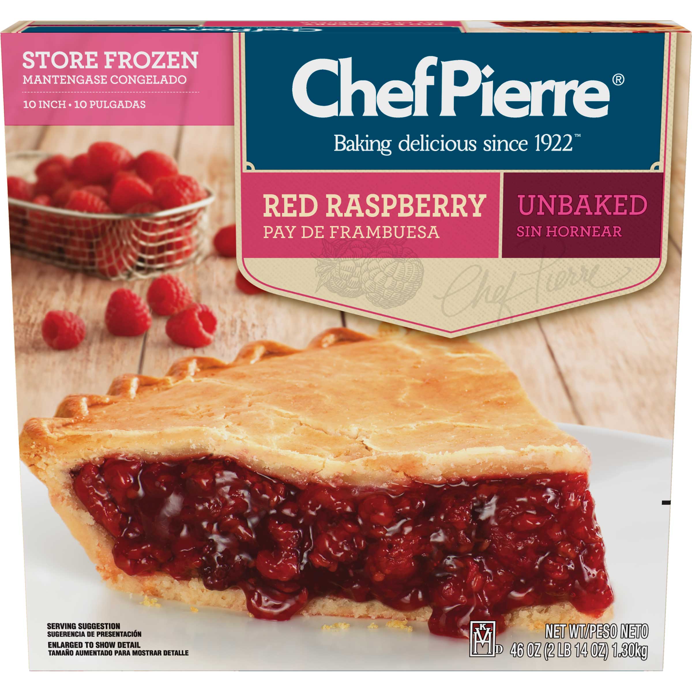 Sara Lee Chef Pierre Red Raspberry Unbaked Pie Case | FoodServiceDirect