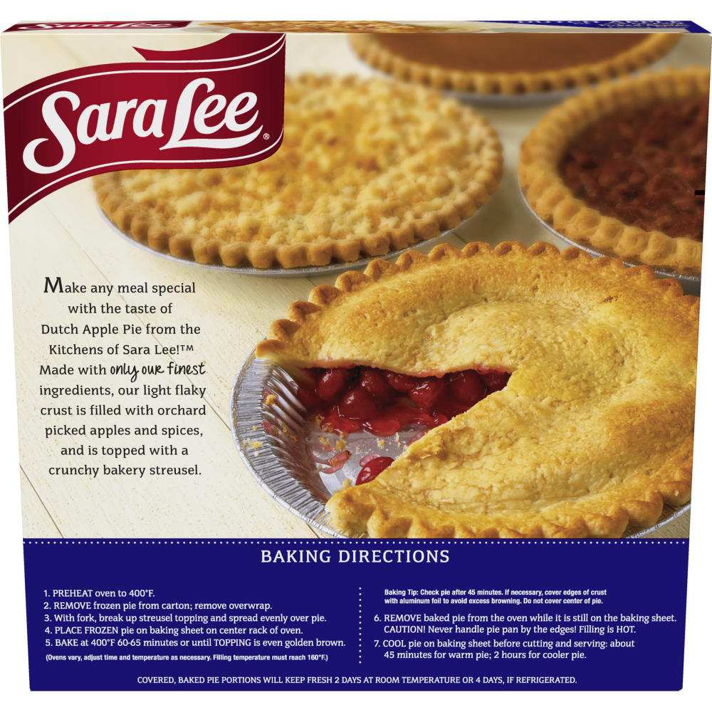 how to cook frozen dutch apple pie