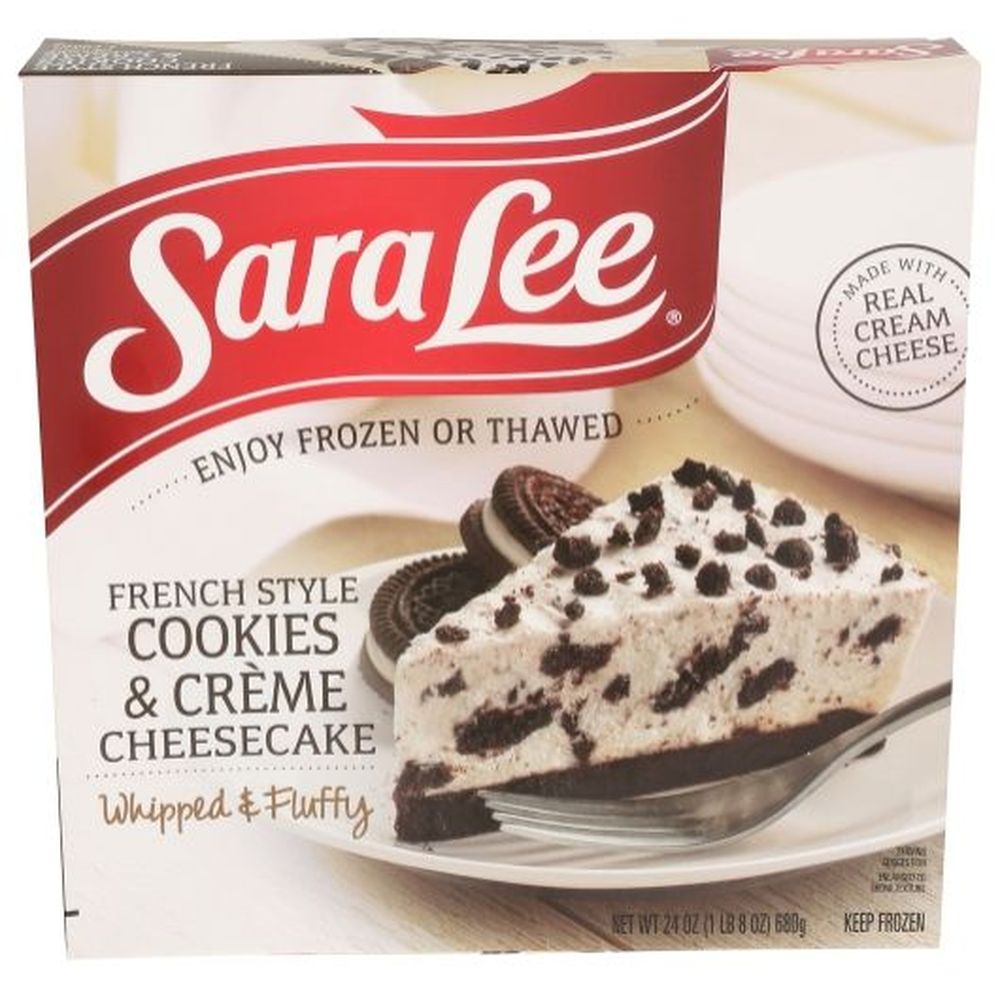 Sara Lee French Style Cookies N Cream Cheesecake, 1.5 Pound -- 8 per case