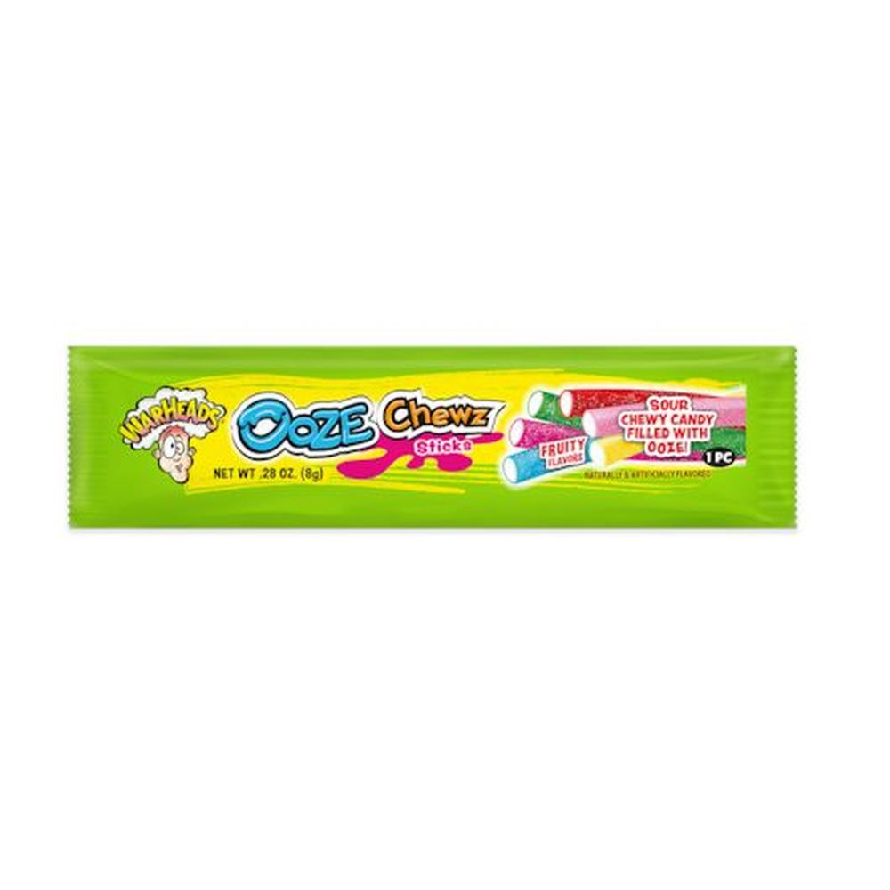 Warheads Ooze Chewz Sticks, 15 Pound