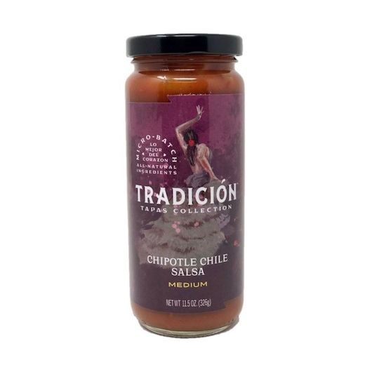 Spicin Foods Tradicion Medium Chipotle Chile Salsa, 69 Ounce