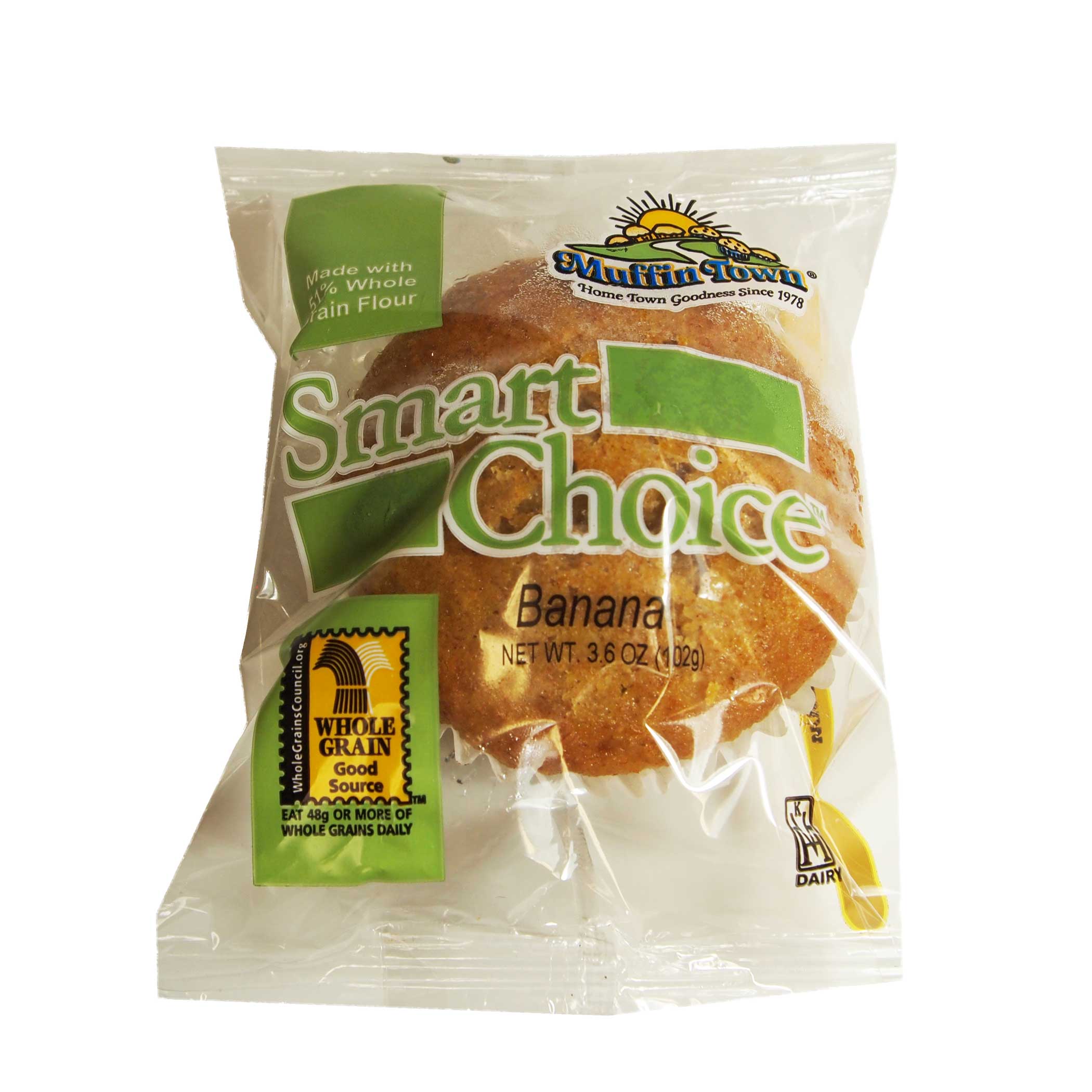 Smart Choice Whole Grain Banana Muffin Case | FoodServiceDirect