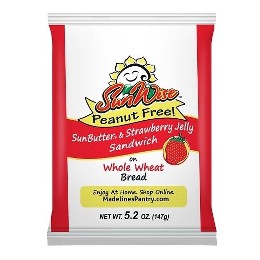 Muffin Town Sunwise Sunbutter Strawberry Jelly Sandwich, 5.2 Ounce