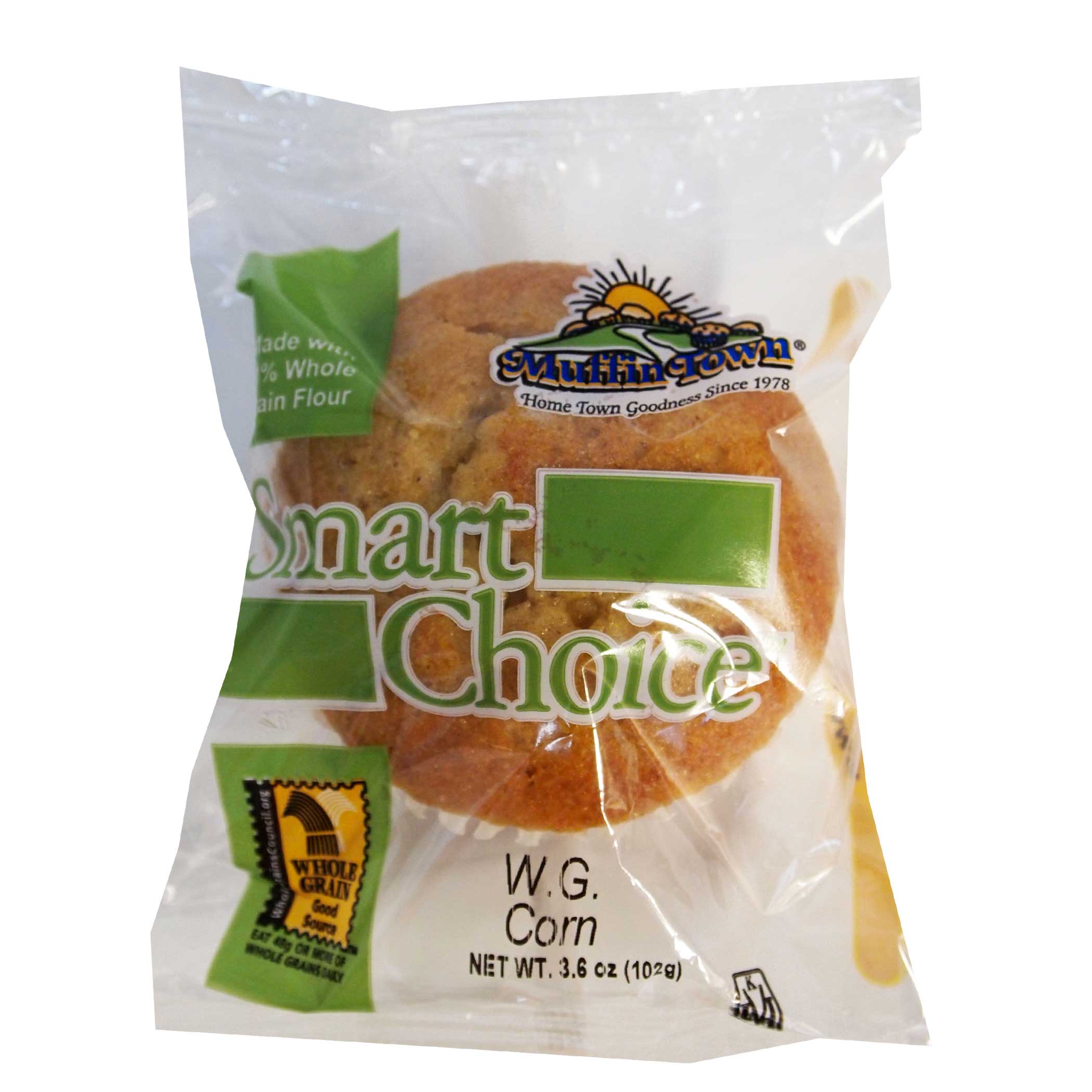 Smart Choice Corn Muffin, 2 Ounce -- 72 per case.