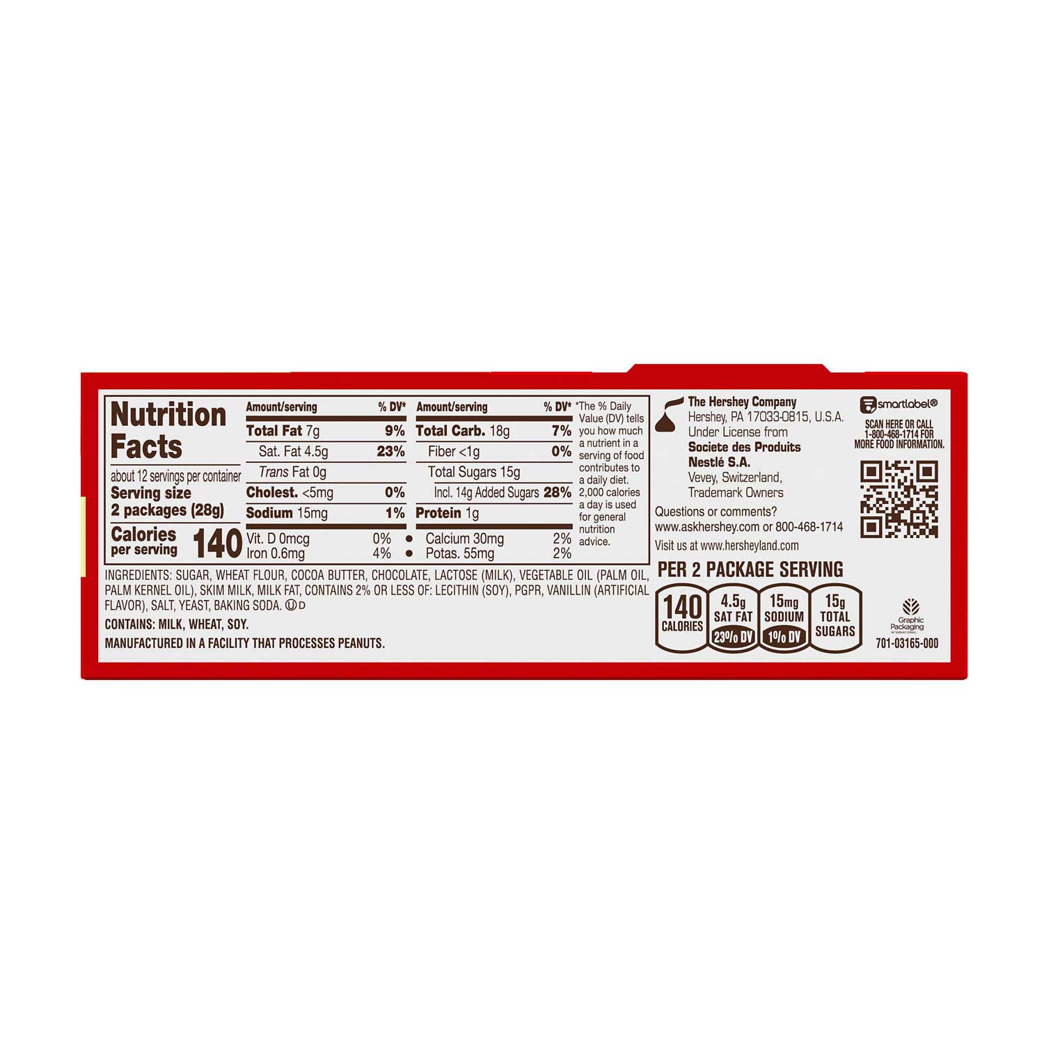 Kit Kat Crisp Wafers in Milk Chocolate Snack Size Bar, Pantry Pack, 12. ...