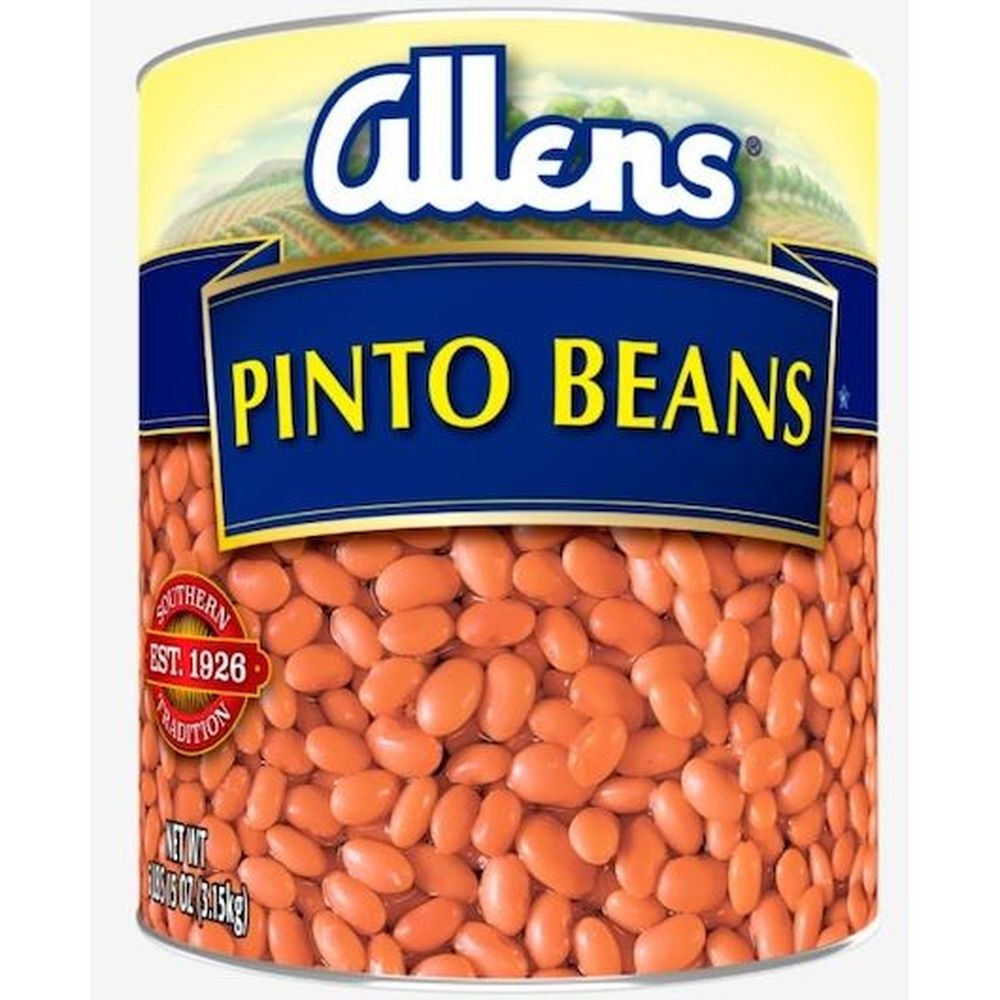 Allen Pinto Beans, 111 Ounce Can -- 6 per case