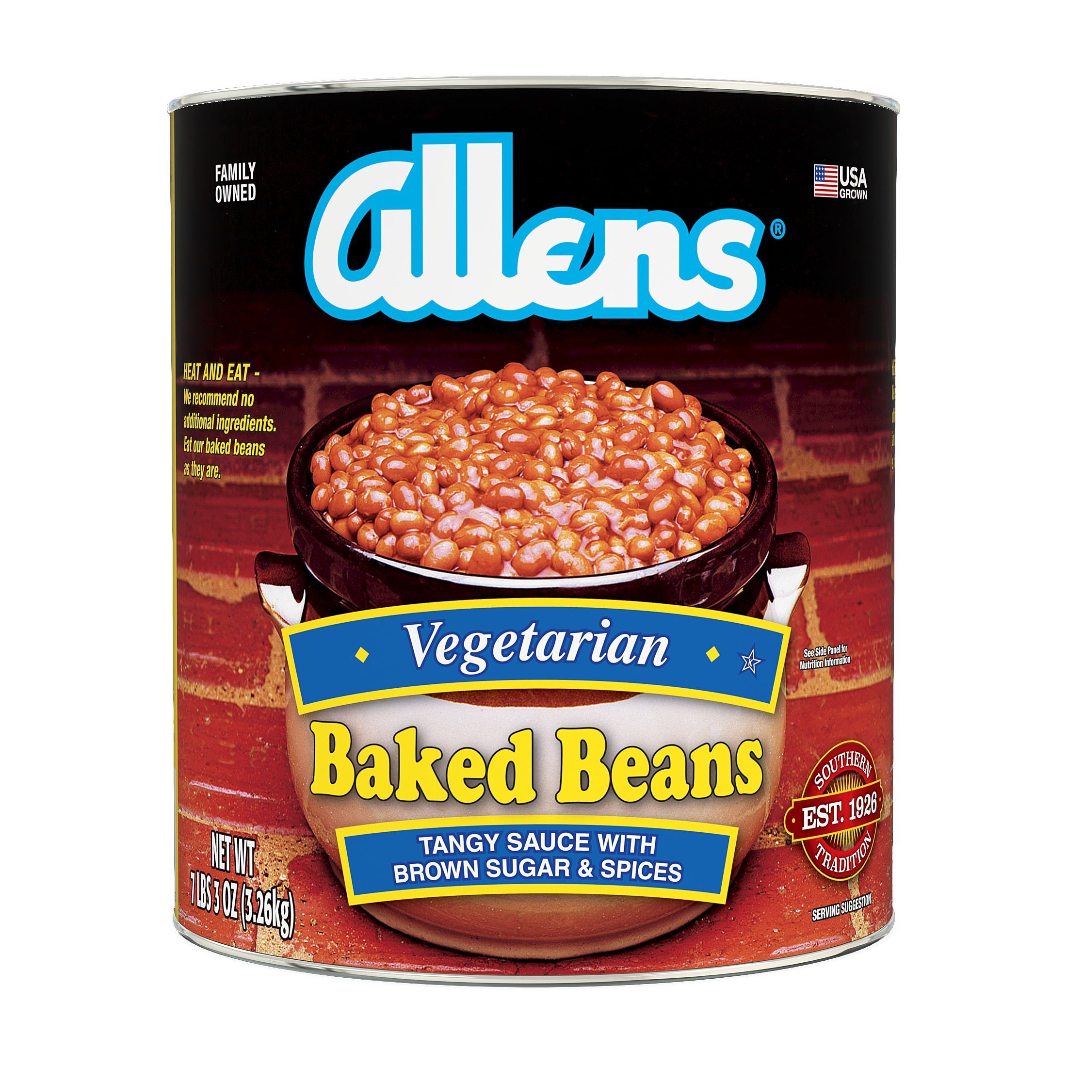 Allen Vegetarian Baked Beans, 115 Ounce Can -- 6 per case ...