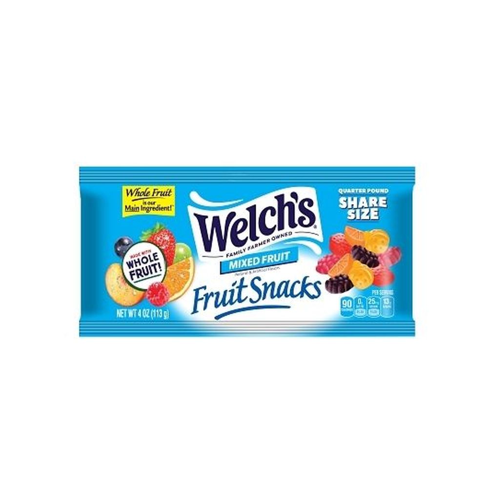 Welchs Mixed Fruit Fruit Snacks, 4 Ounce - 72 per case