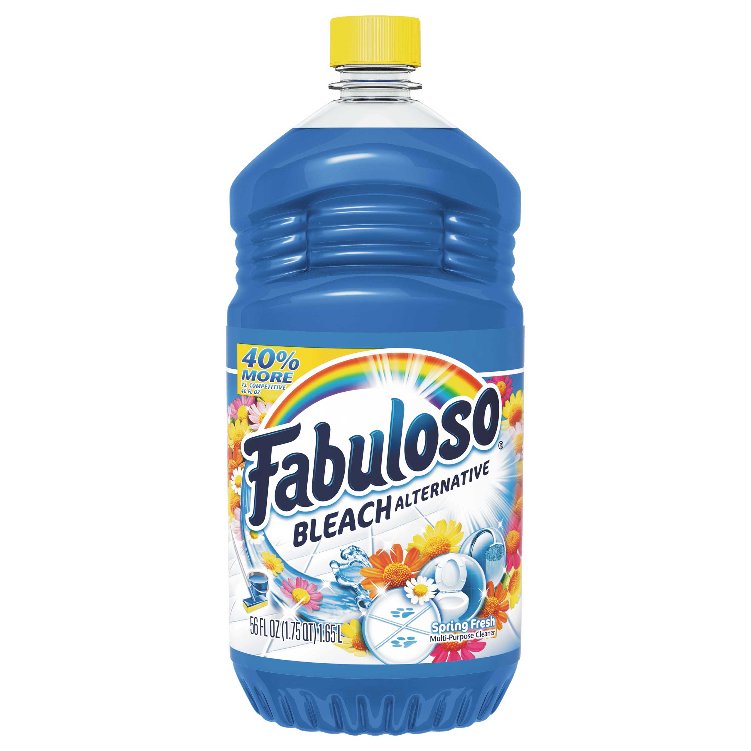 Fabuloso Spring Fresh Multi Purpose Cleaner with Bleach Alternative, 56 ...