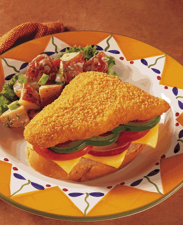 how to cook breaded flounder fillet