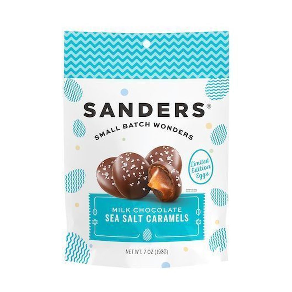 Sanders Easter Dark Chocolate Caramel, 7 Ounce -- 6 per case