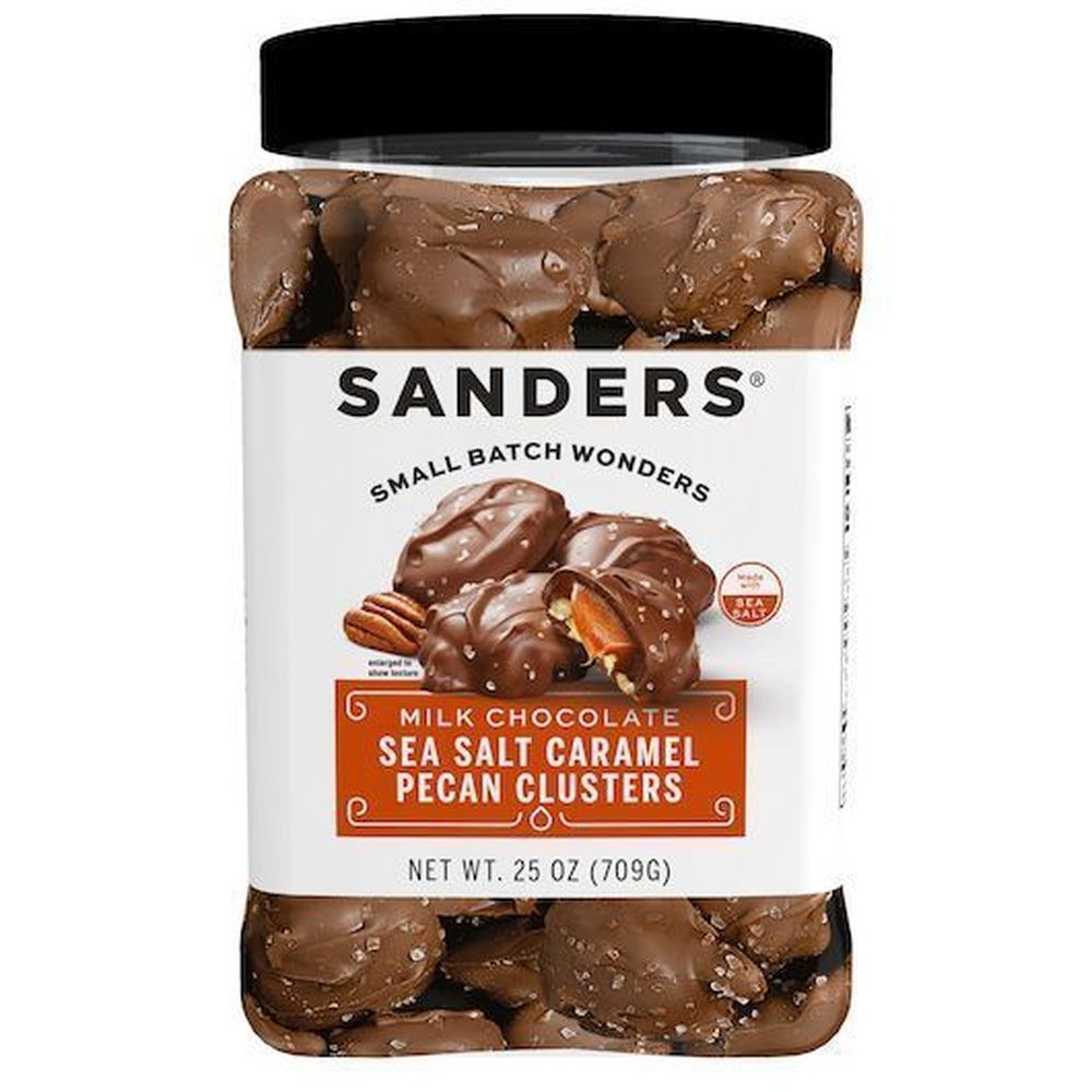 Sanders Milk Chocolate Pecan Caramel Cluster | FoodServiceDirect