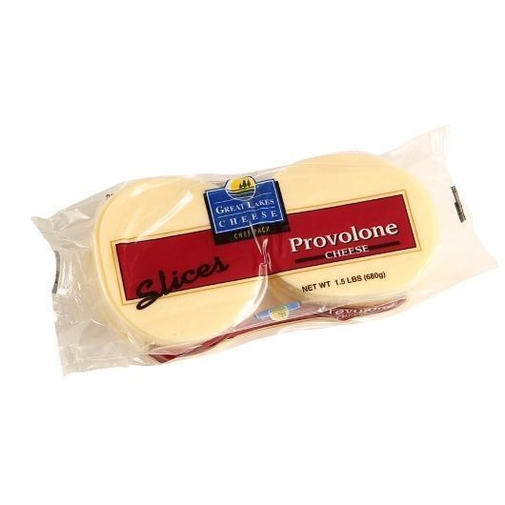 Great Lakes Cheese - Sliced Provolone, 24 Ounce -- 6 per case
