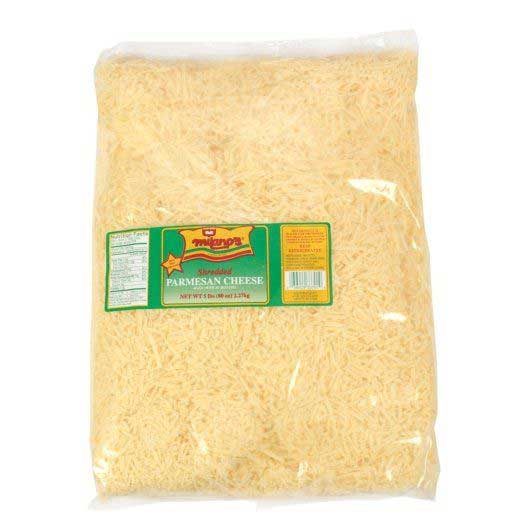 Commodity Cheese Shredded Parmesan Cheese, 5 Pound -- 4 per case ...