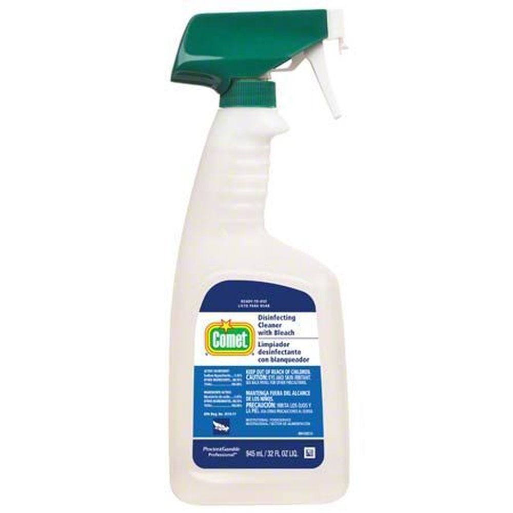 Comet Pro Multi Purpose Disinfecting Cleaner with Bleach, 32 Ounce ...