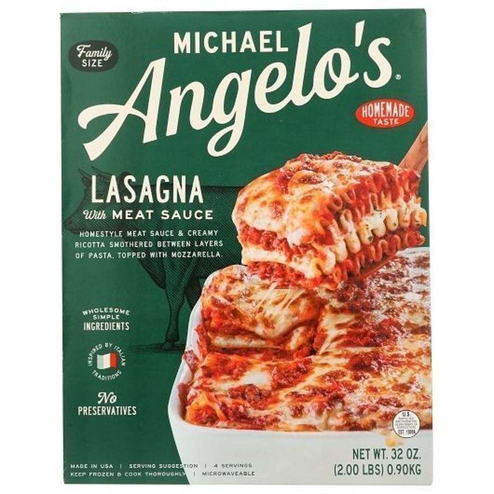Michael Angelos Lasagna with Meat Sauce | FoodServiceDirect