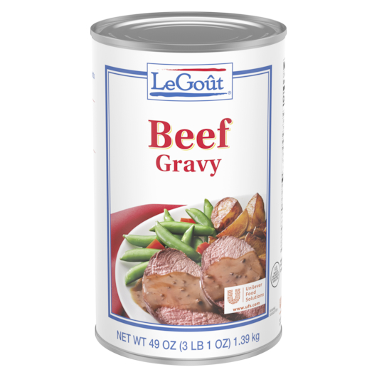 LeGout Beef Heat and Serve Gravy, 3 pound -- 12 per case