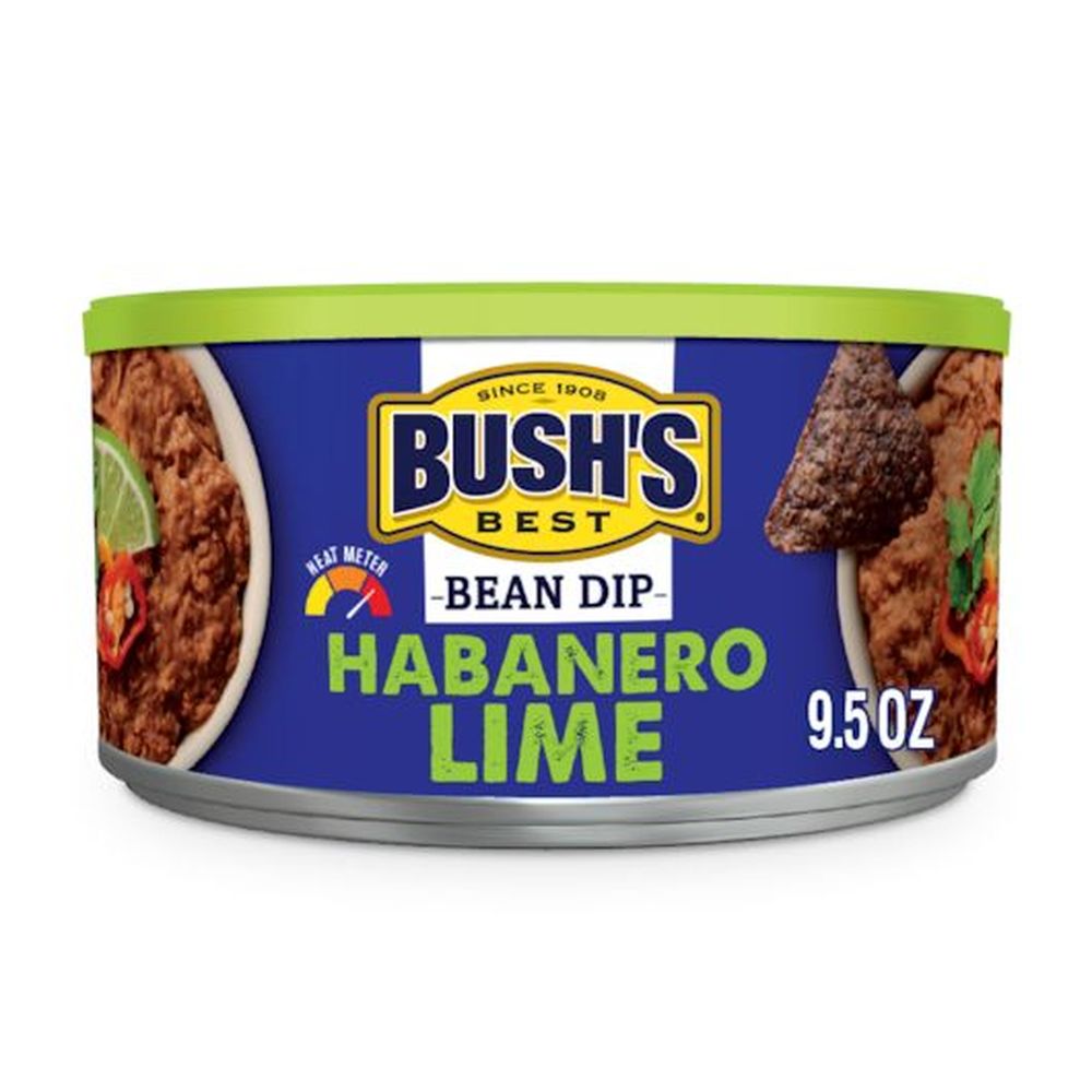 Bush's Best Habanero Lime Bean Dip, 9.5 Ounce -- 12 per case