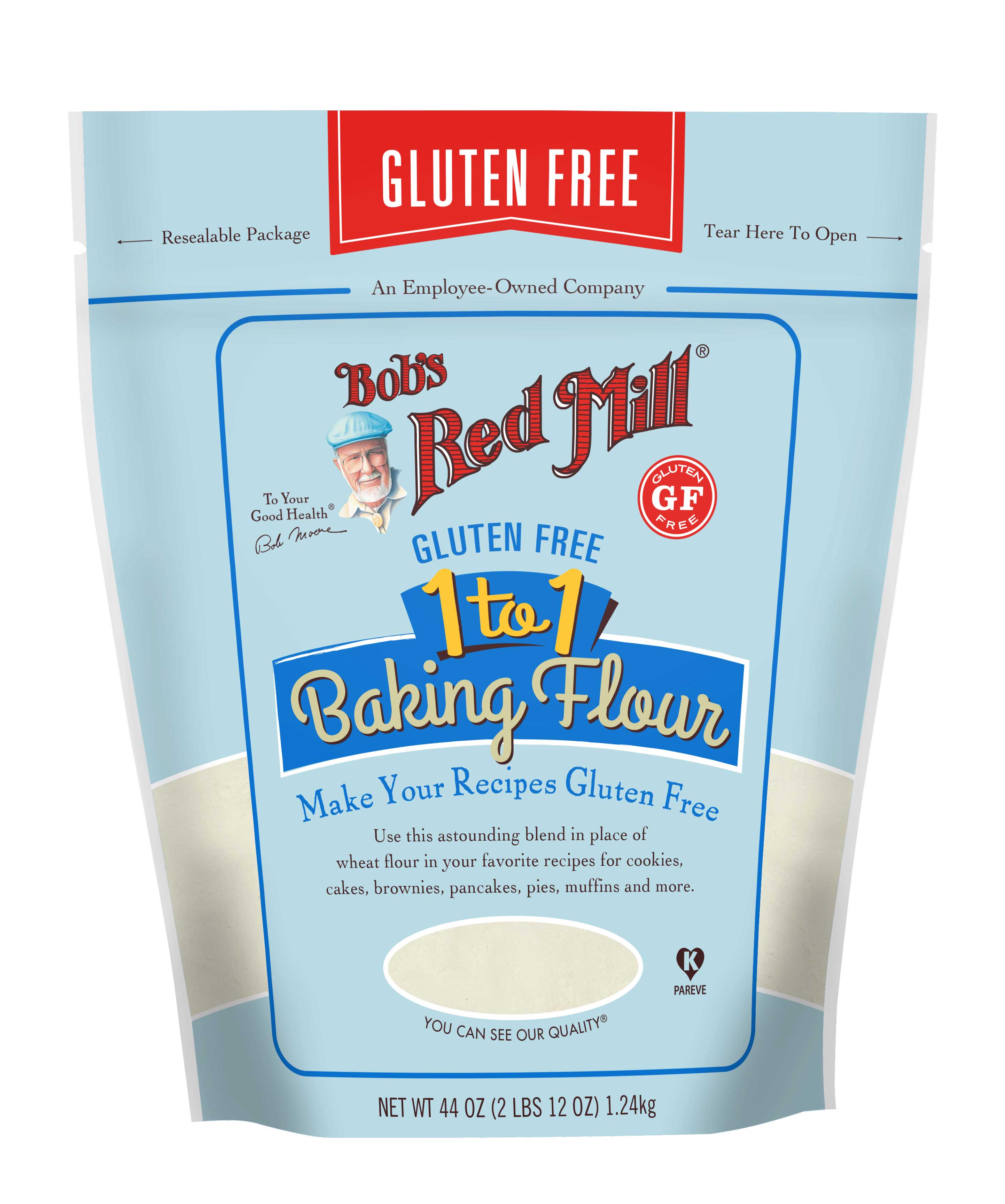 Bobs Red Mill Gluten Free 1 to 1 Baking Flour Case | FoodServiceDirect