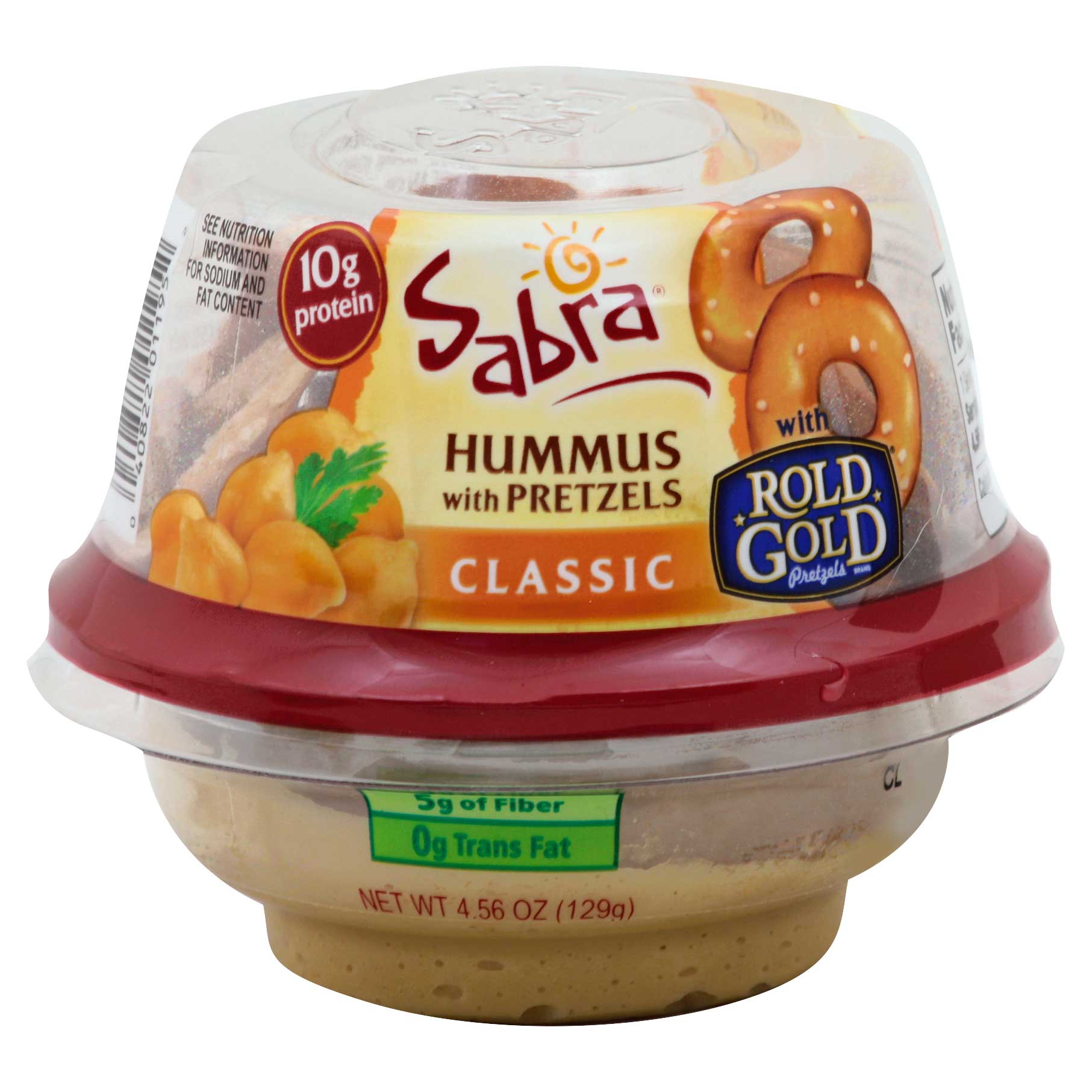 Sabra Classic Hummus With Pretzel Case