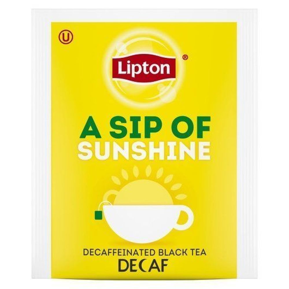 Lipton Traditional Blend Decaffeinated Black Tea | FoodServiceDirect