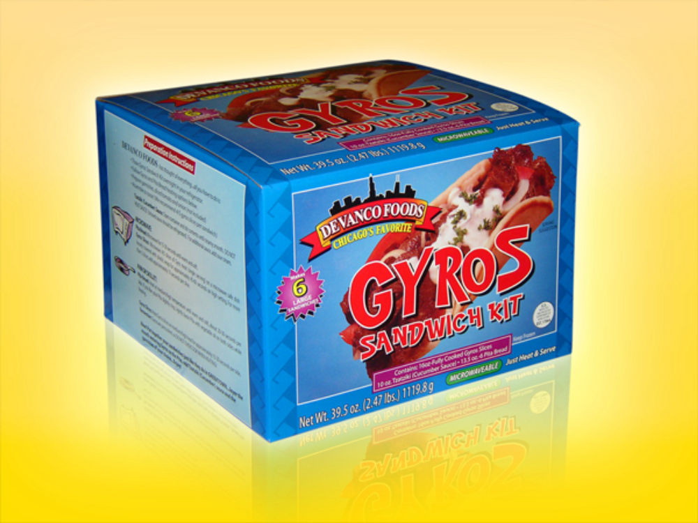 Devanco Gyros Sandwich Kit Case | FoodServiceDirect