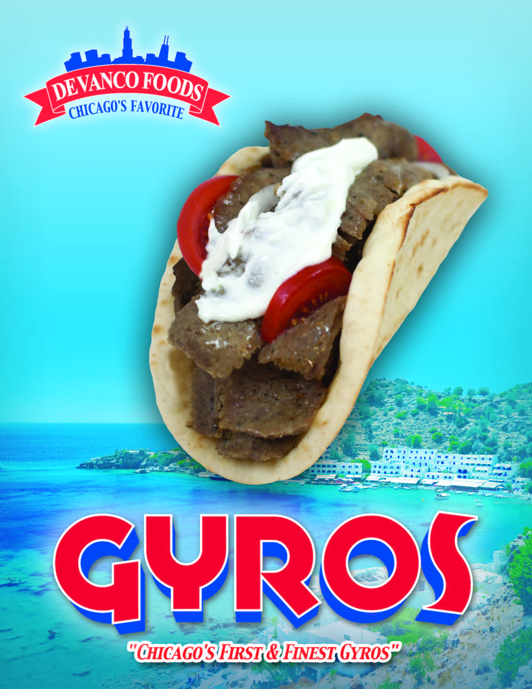 Devanco Mykonos Gyro Cones, 20 Pound -- 2 per case. | FoodServiceDirect ...