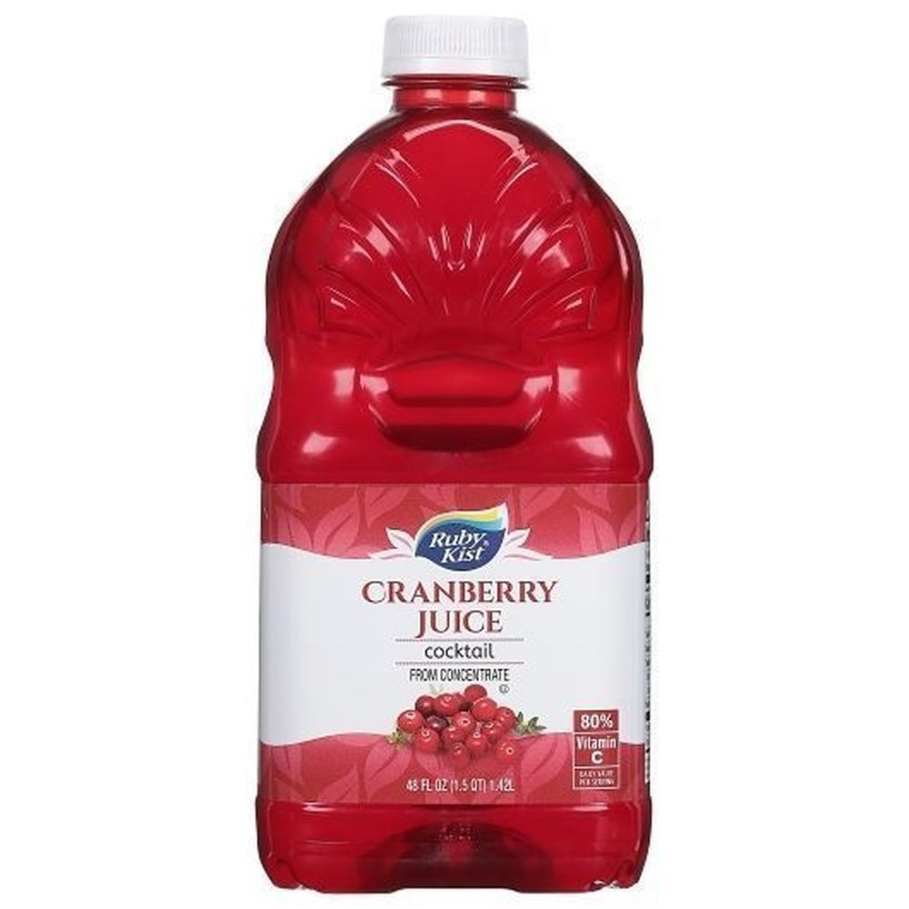 Ruby Kist Cranberry Juice Cocktail, 48 Fluid Ounce -- 8 per case