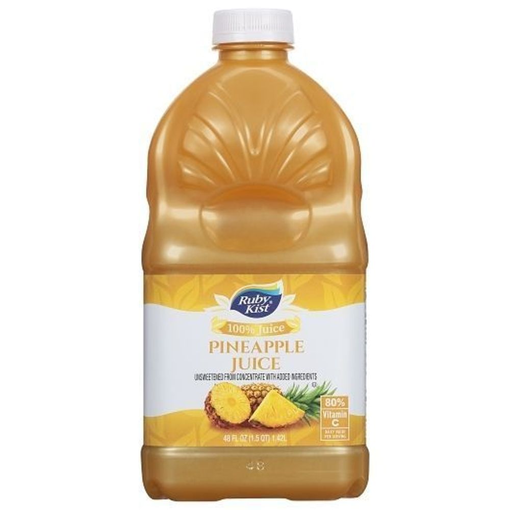 Ruby Kist Pineapple Juice, 48 Fluid Ounce -- 8 per case