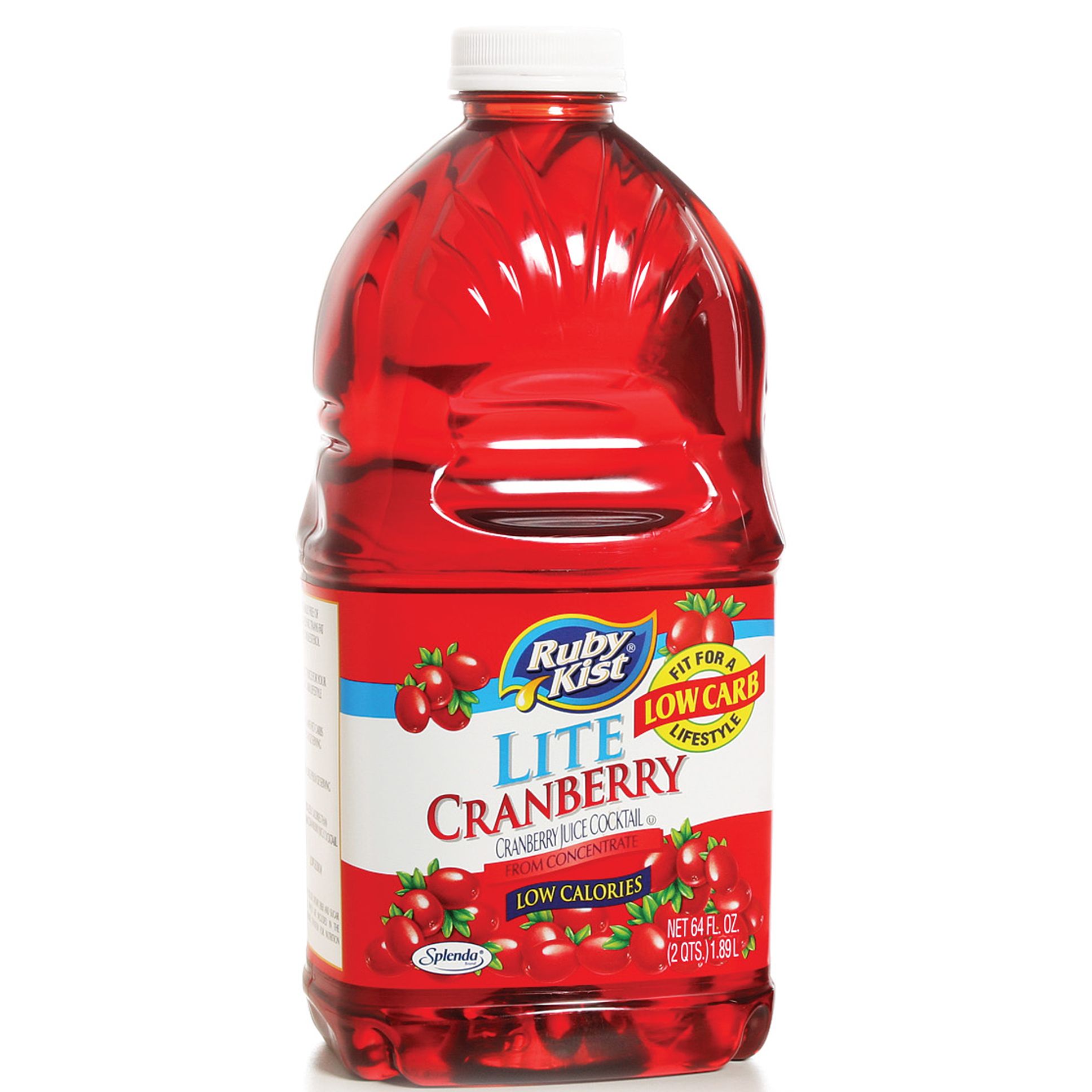 Ruby Kist Lite Cranberry Juice Cocktail, 64 Fluid Ounce -- 8 per case.