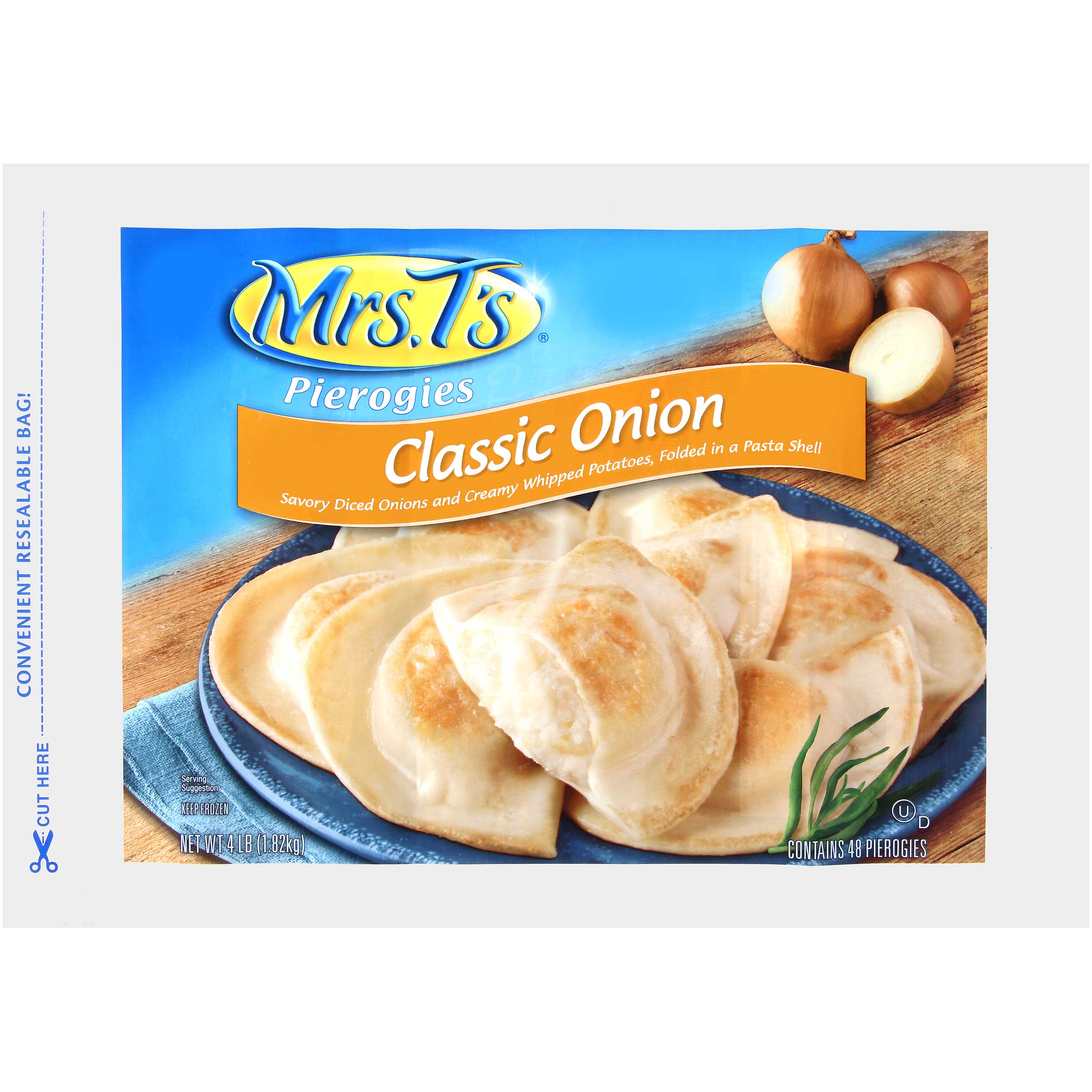 Mrs Ts Potato and Onion Filled Pasta Pierogies, 4.03 Pound -- 6 per ...