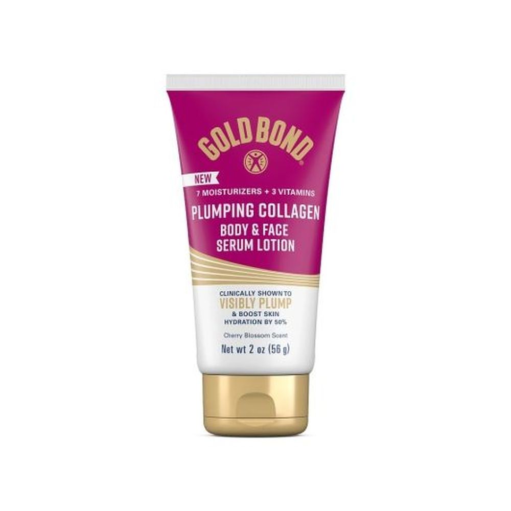 Gold Bond Plumping Collagen Body and Face Serum Lotion, 2 Ounce -- 48 ...