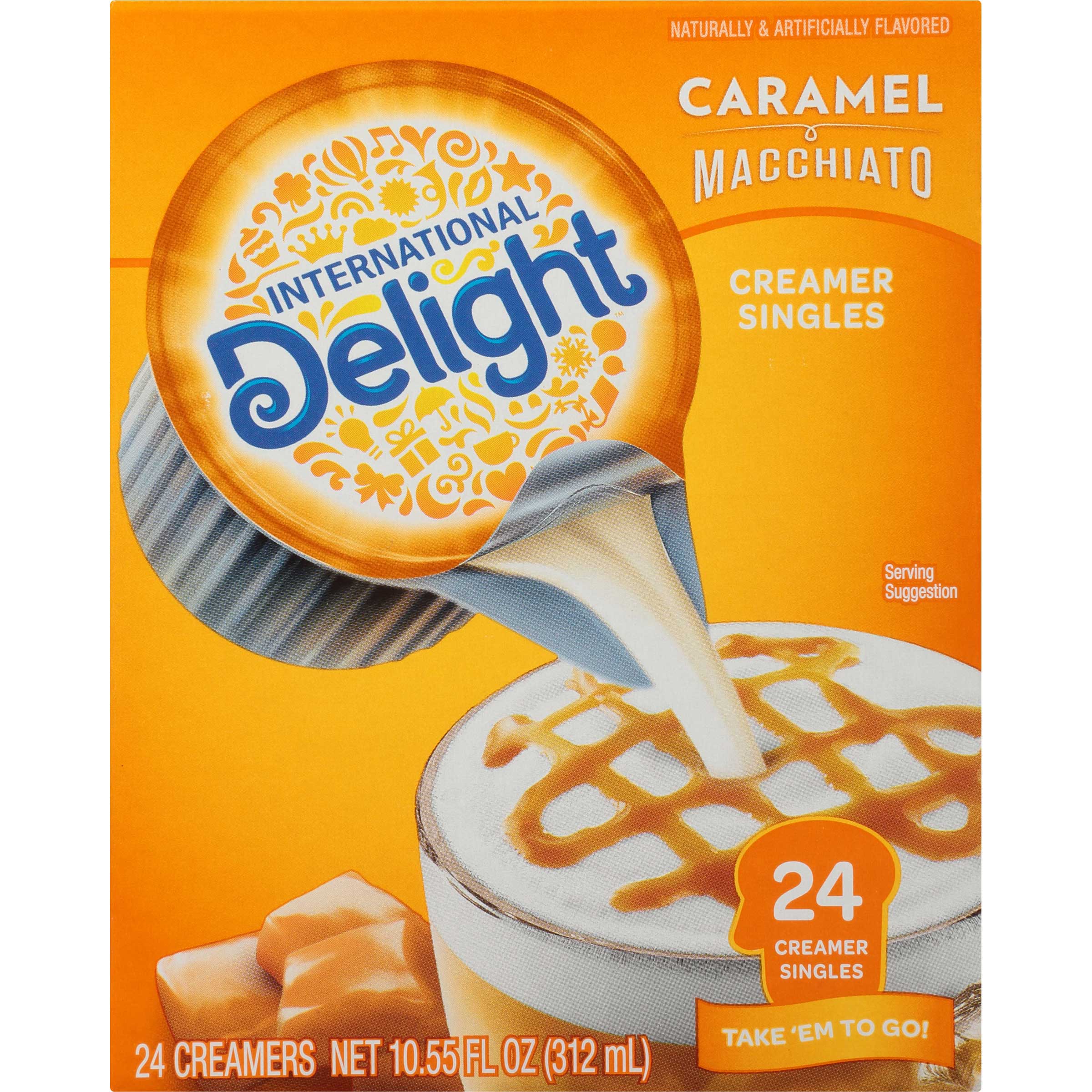 International Delight Caramel Macchiato Coffee Creamer - 24 per pack ...