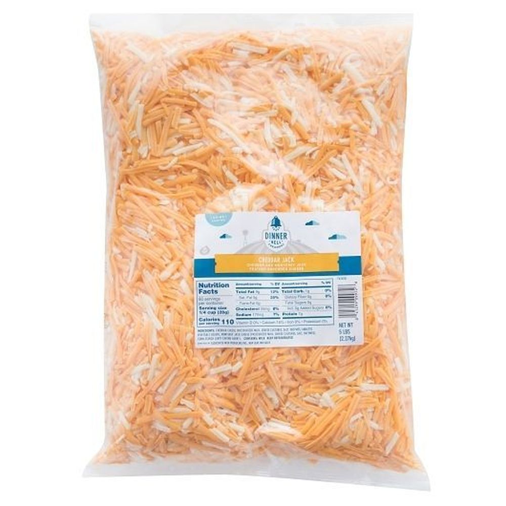 Dinner Bell Creamery 50/50 Feather Shred Mild Cheddar/Monterey Jack ...