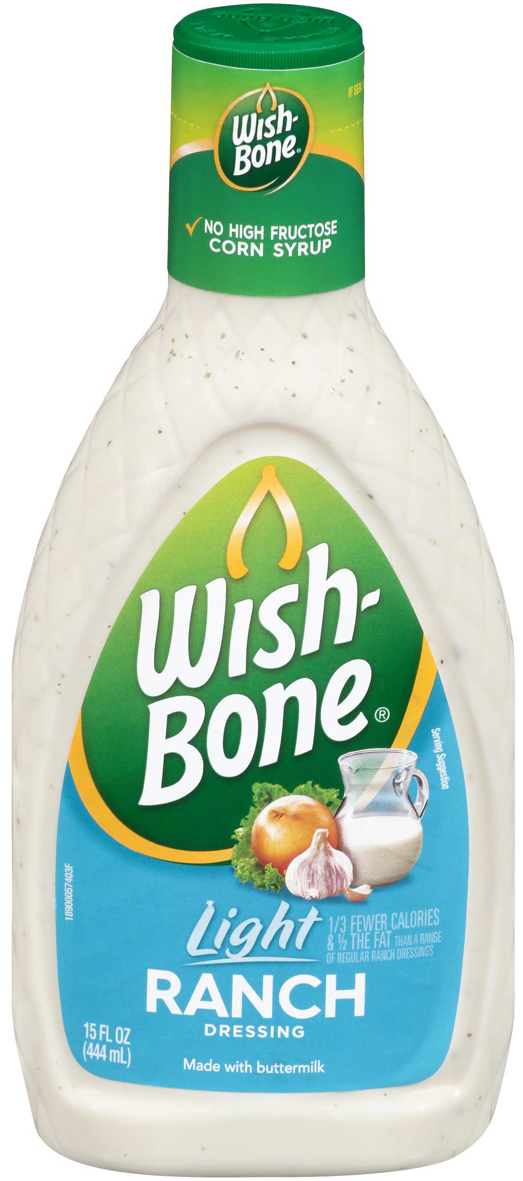 Wish Bone Light Ranch Dressing, 15 Fluid Ounce -- 6 per case ...