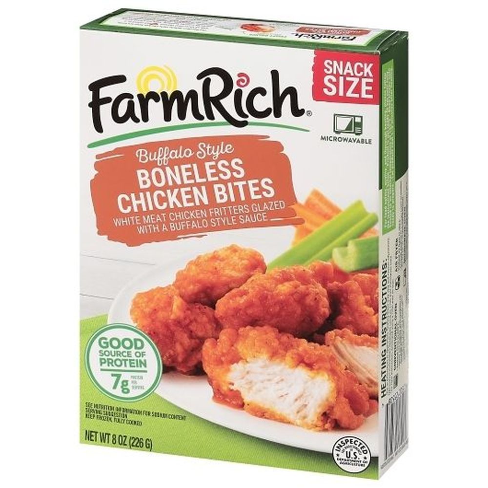 Farm Rich Buffalo Style Boneless Chicken Bites | FoodServiceDirect