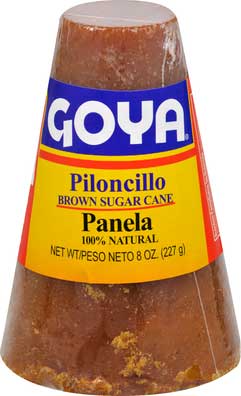 Goya Piloncillo Panela Brown Sugar Cane, 8 Ounce -- 25 per case.