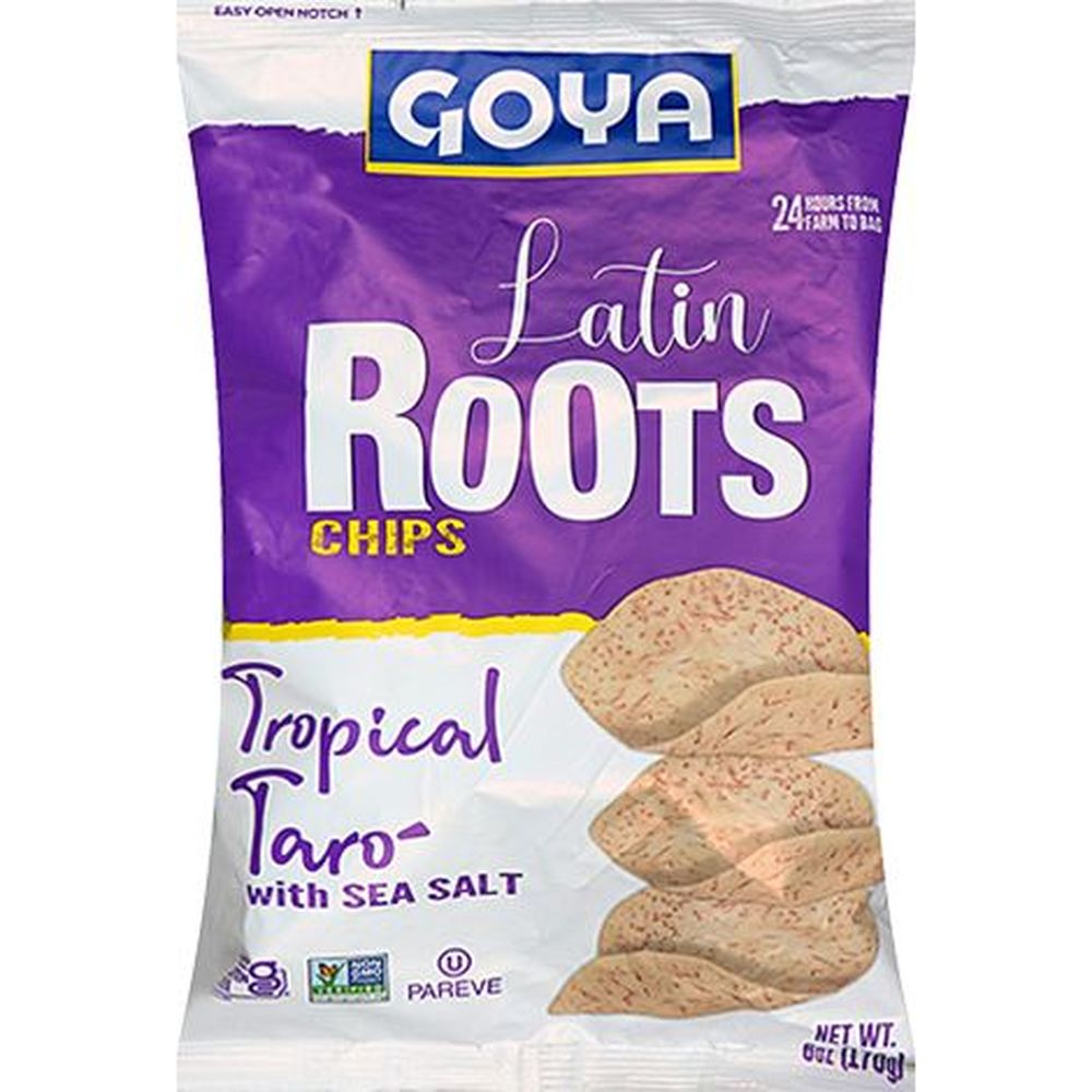 Goya Tropical Taro Roots Chips with Sea Salt Case | FoodServiceDirect