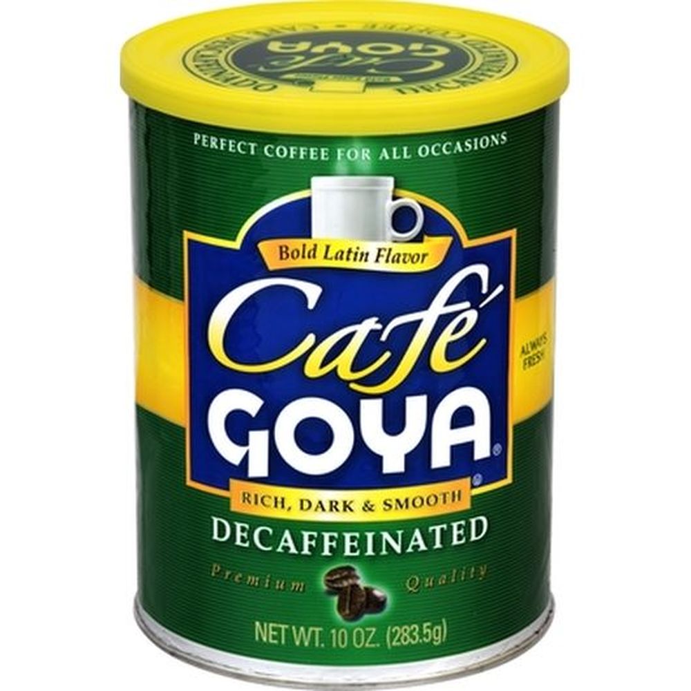 Goya Rich Dark and Smooth Decaffeinated Coffee, 10 Ounce -- 12 per case