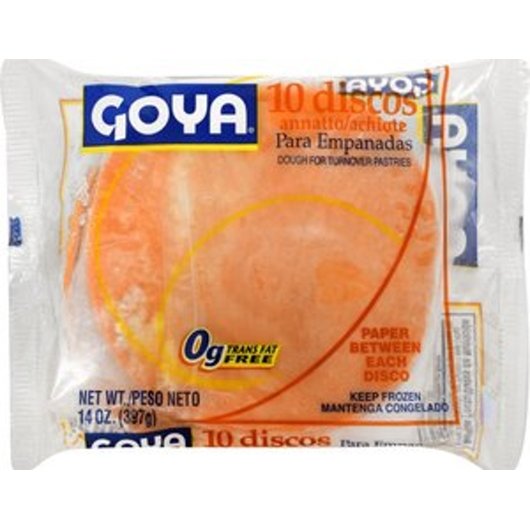 Goya Discos Large Yellow Pastry Dough Case | FoodServiceDirect