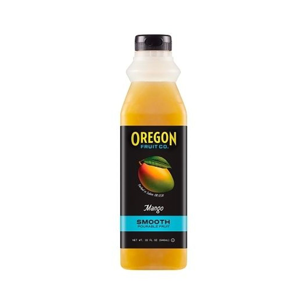 Oregon Mango Smooth Pourable Fruit Puree, 32 Fluid Ounce - 6 per case