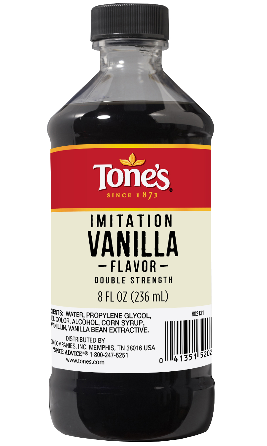 Tones Imitation Vanilla Extract Case | FoodServiceDirect
