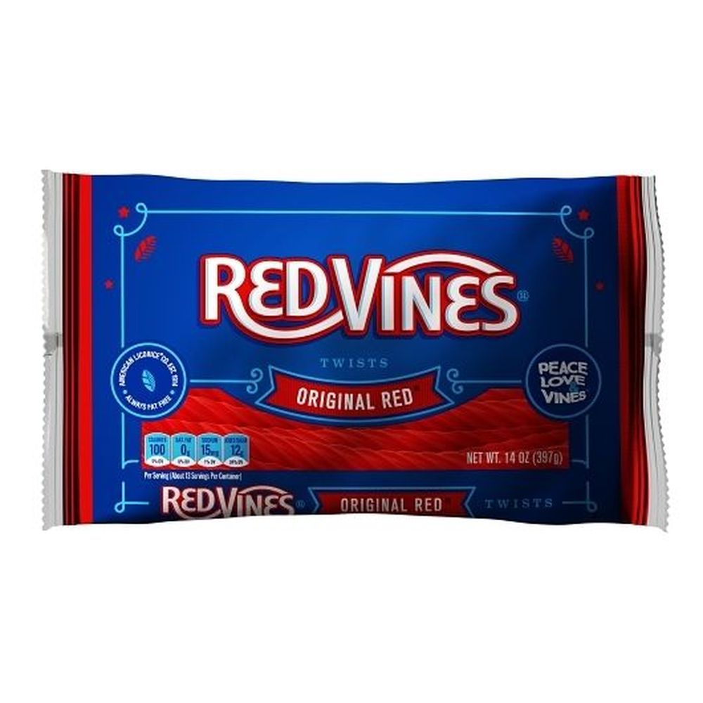 Red Vines Original Red Twists Candy, 14 Ounce -- 12 per case