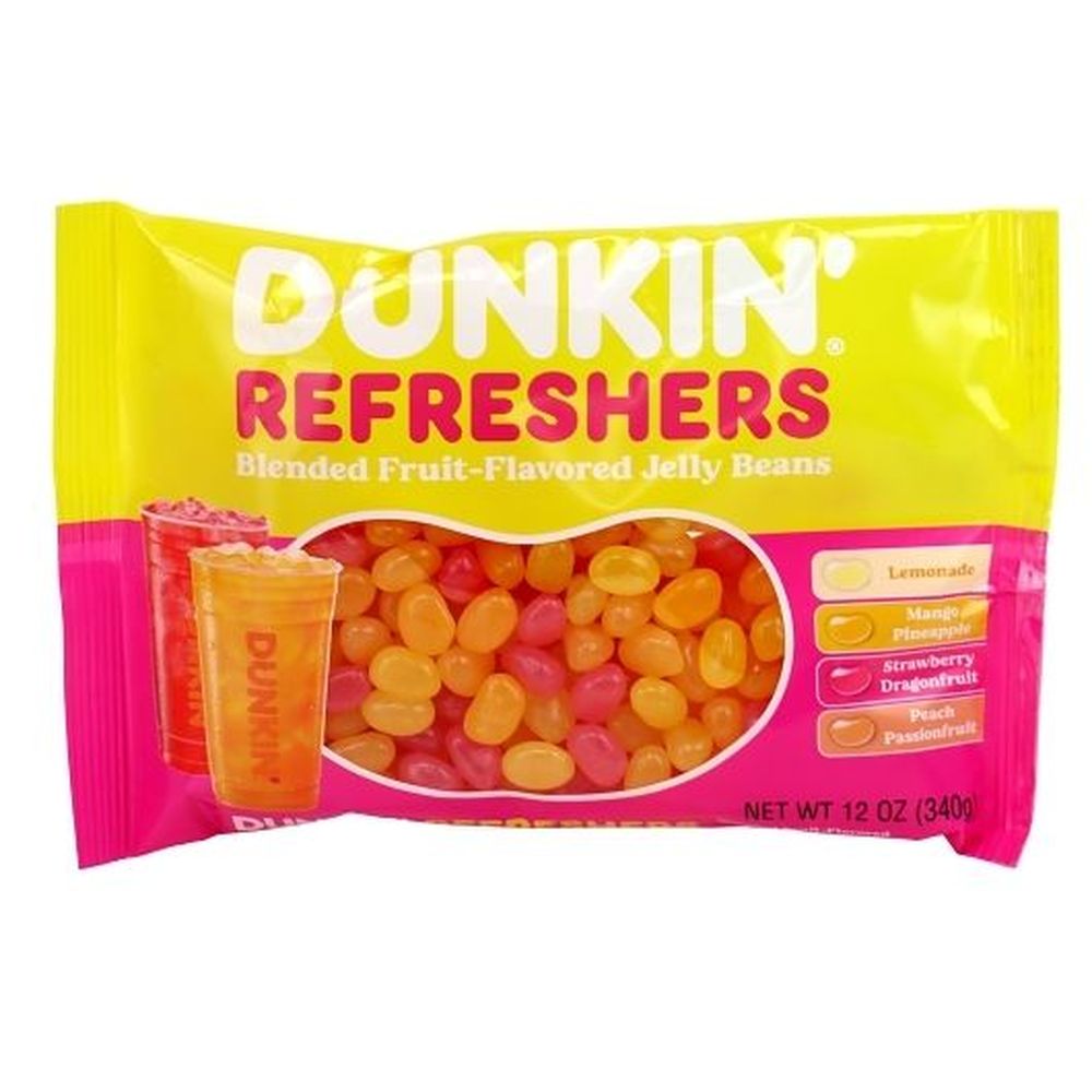 Frankford Dunkin Refreshers Blended Fruit Flavored Jelly Beans, 12 ...
