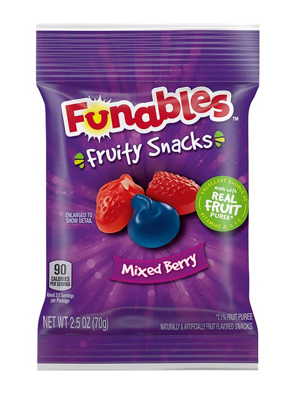 Funables Mixed Berry Fruit Snacks Case | FoodServiceDirect