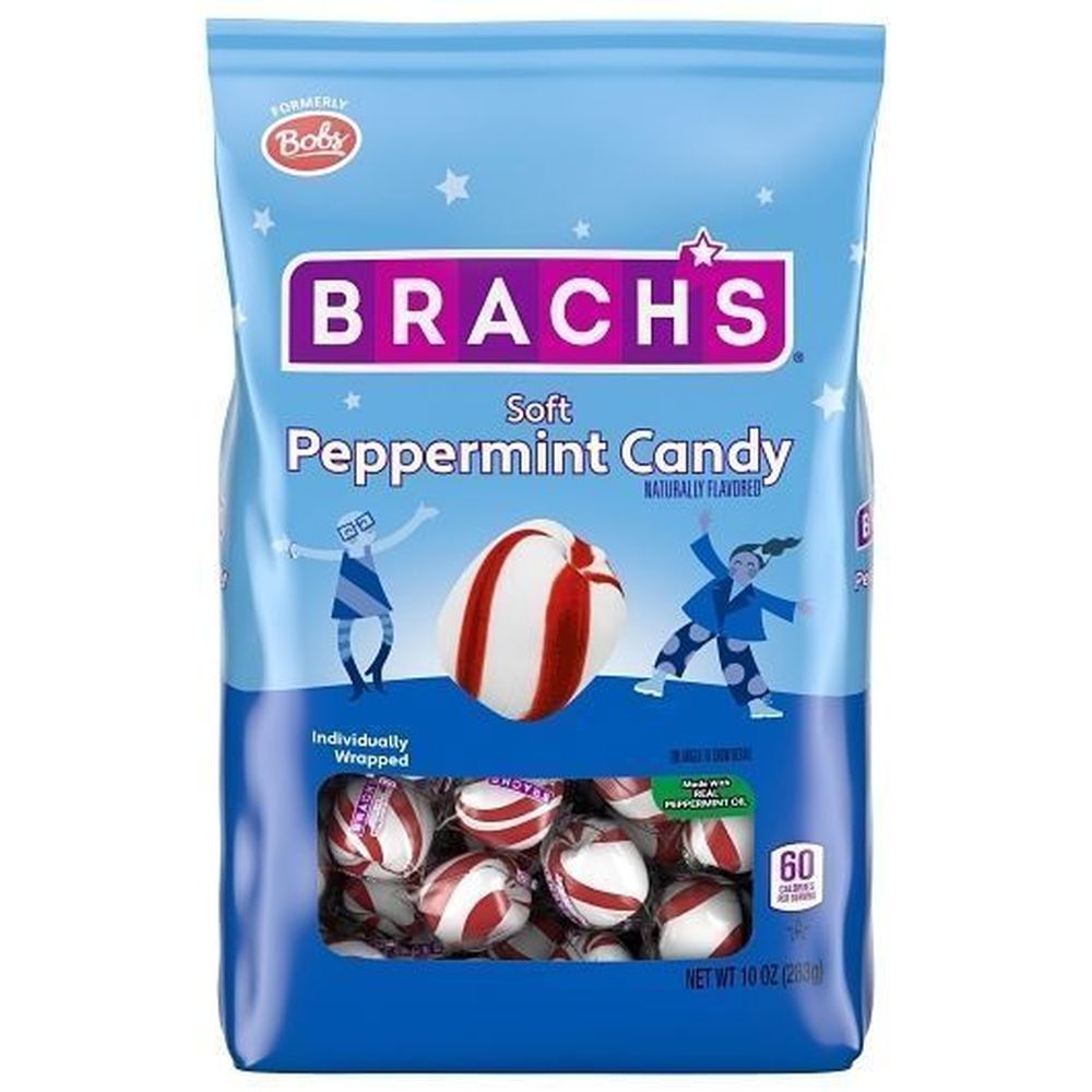 Brachs Soft Peppermint Candy, 10 Ounce -- 4 per case