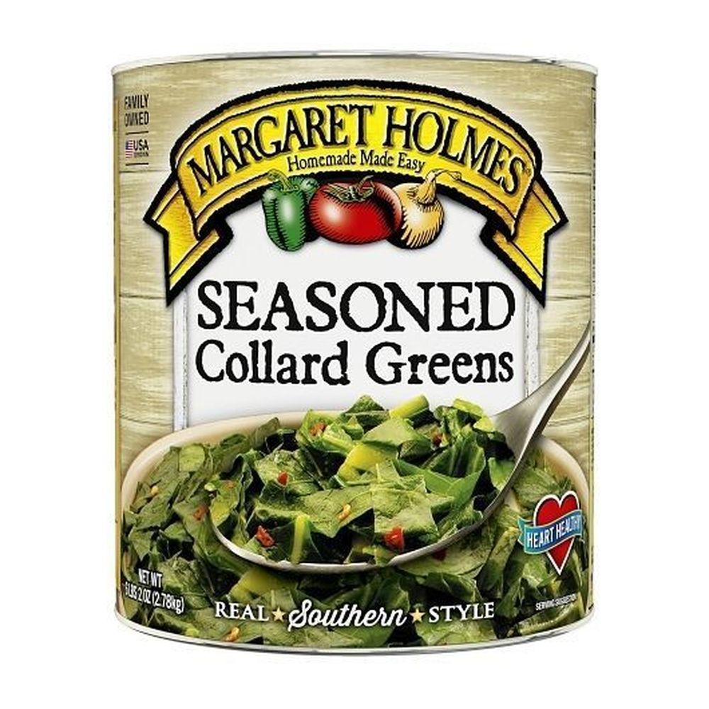 Margaret Holmes Seasoned Collard Greens 98 Ounce 6 Per Case
