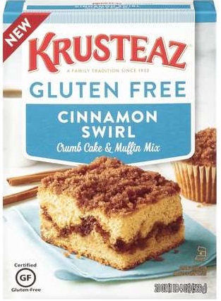 Krusteaz Cinnamon Swirl Crumb Cake Muffin Mix Case | FoodServiceDirect